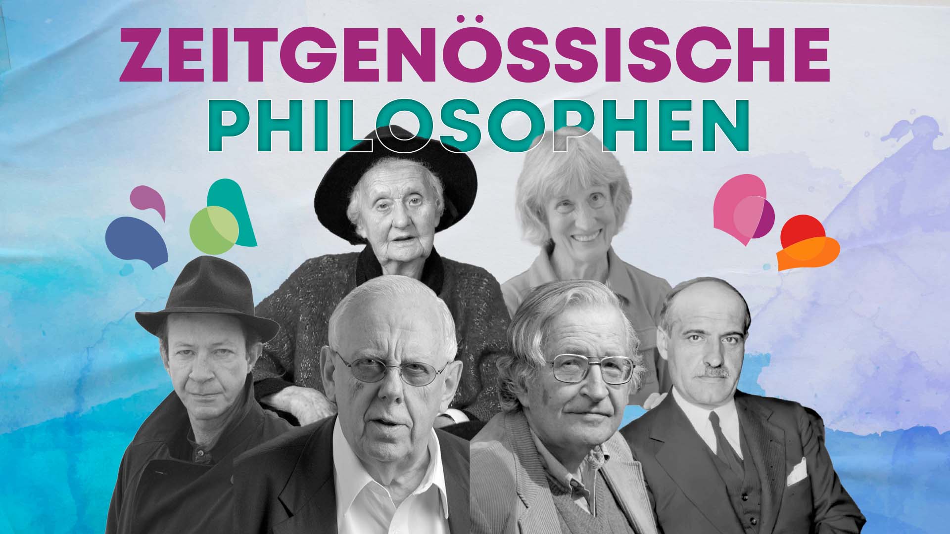 Einflussreiche zeitgenössische Philosophen - Gedankenwelt